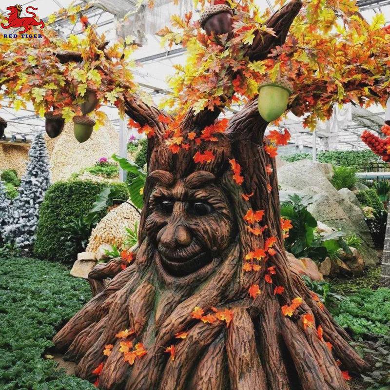 Large Garden Animatronic Plant Sculpture Decoration Park Talking Tree ...