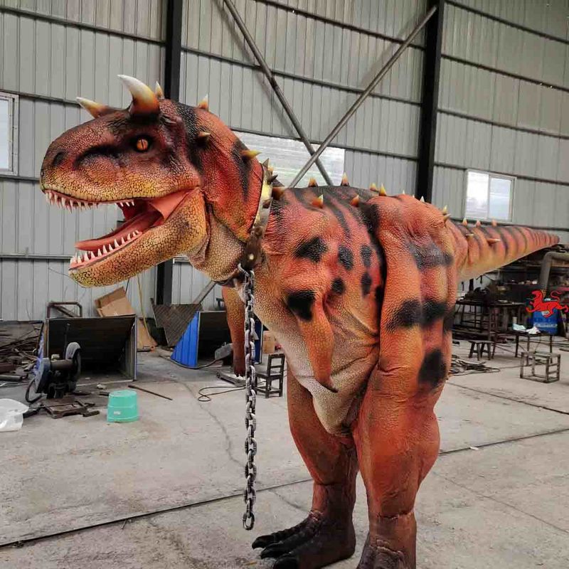 Carnotaurus Realistic Dinosaur Costume Adult Age Manual Control For ...