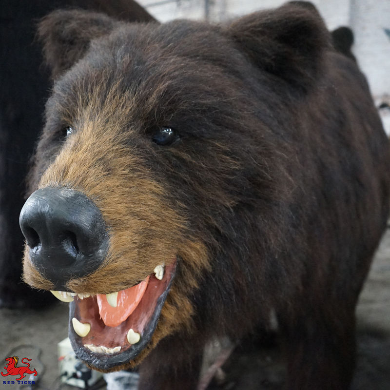 Handmade Realistic Animatronic Animals Life Size With Movement / Sound ...