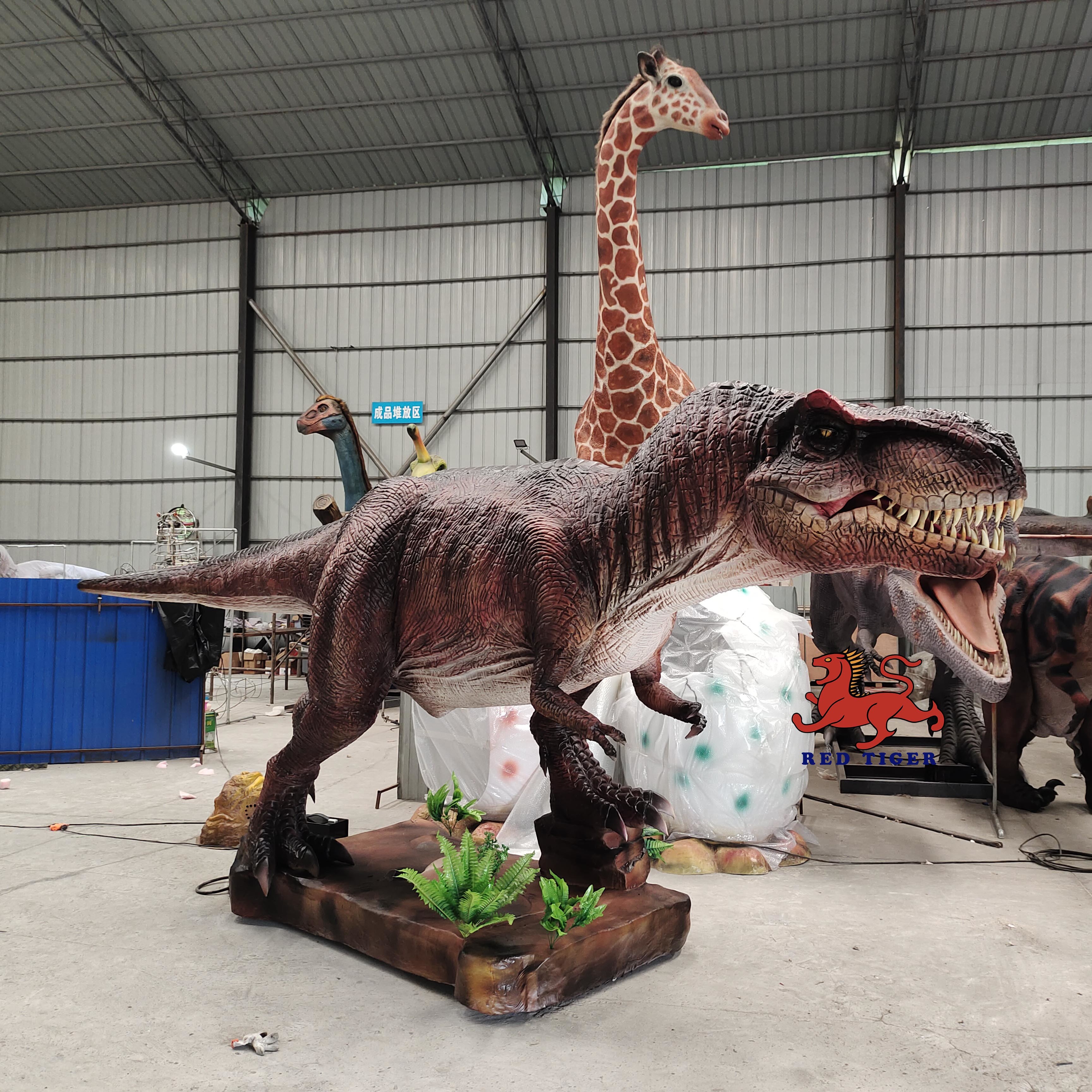 Jurassic Park Realistic Dinosaurs Theme Park Tyrannosaurus Model For ...