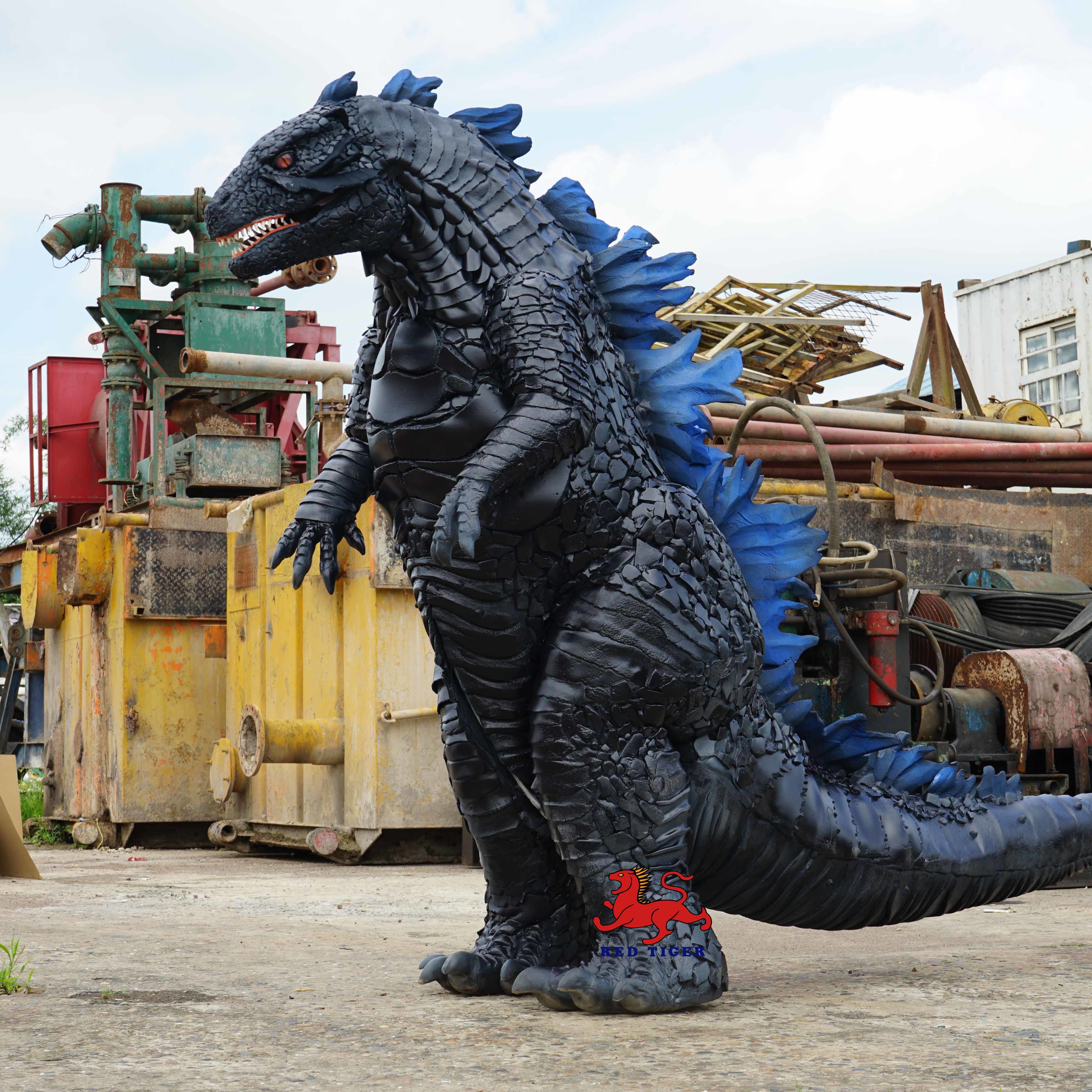 Godzilla Costume Realistic Dinosaur Costume Adult Age 110V 220V