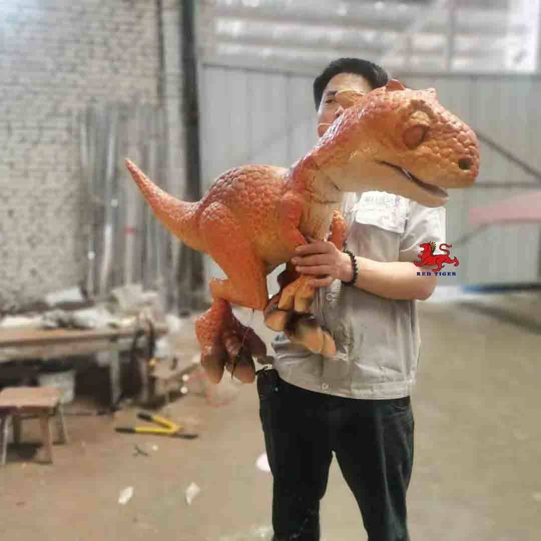 Animatronic Dino Hand Puppet Weatherproof Brachiosaurus Puppet