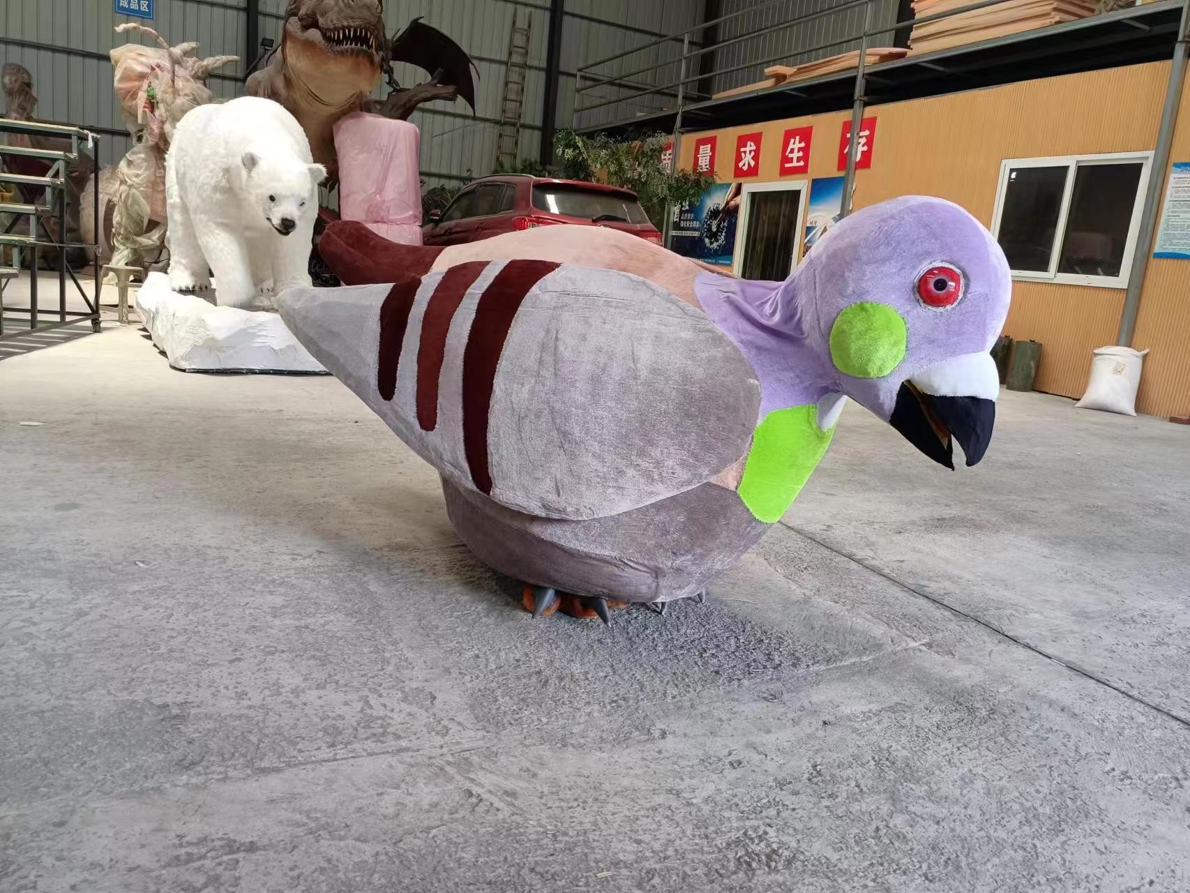 Eyes Blinking Open Mouth Realistic Animatronic Animals With Sound