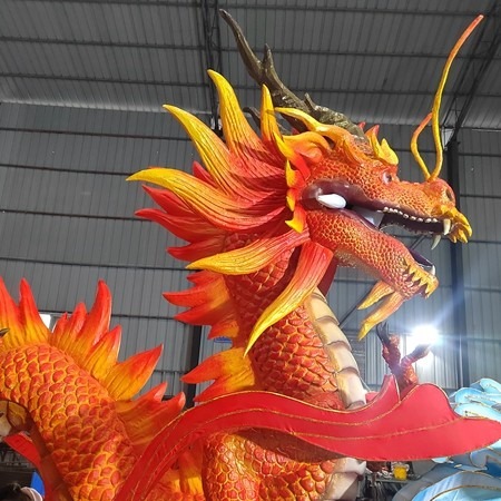 Chinese Dragon Parade Float Supplies Custom Carnival Float Parade