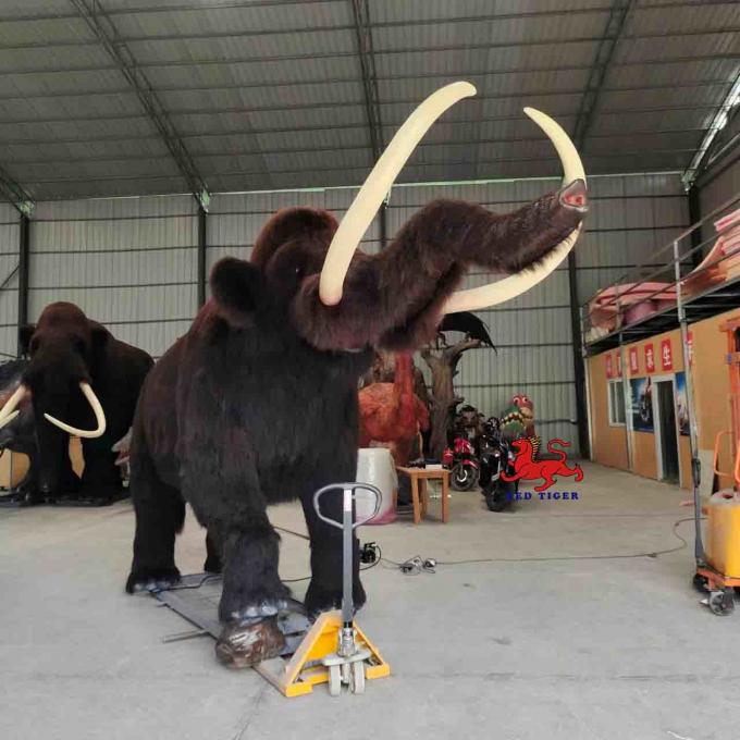 RoHS Realistic Animated Animals Life Size Realistic Mammoth Model